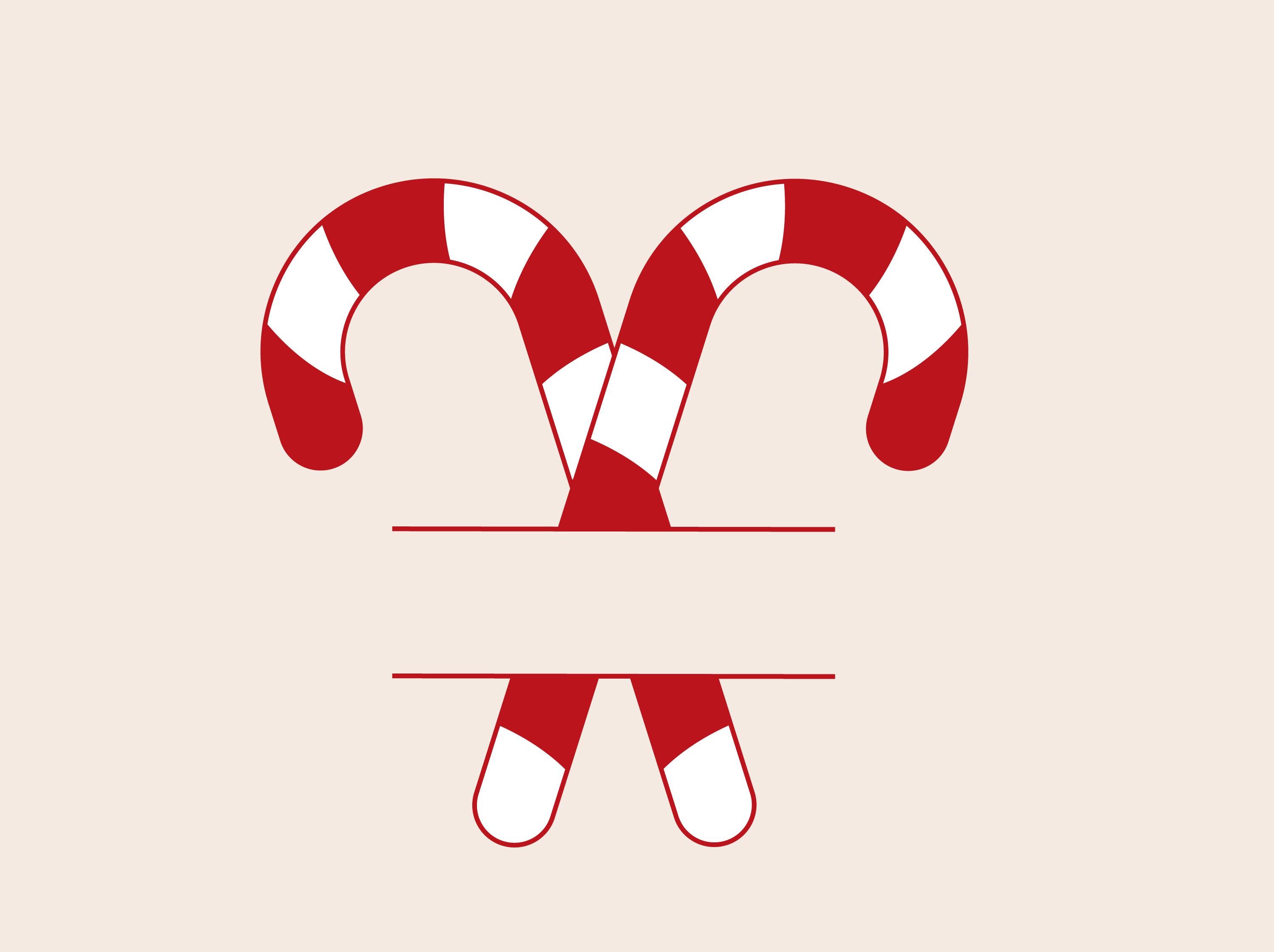 Festive Candy Cane SVG & PNG | Perfect for Cricut Crafts | Holiday ...
