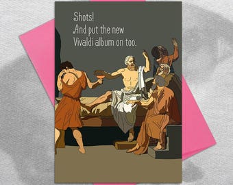 Nietzsche Birthday Card Philosophy Funny Eternal Return - Etsy