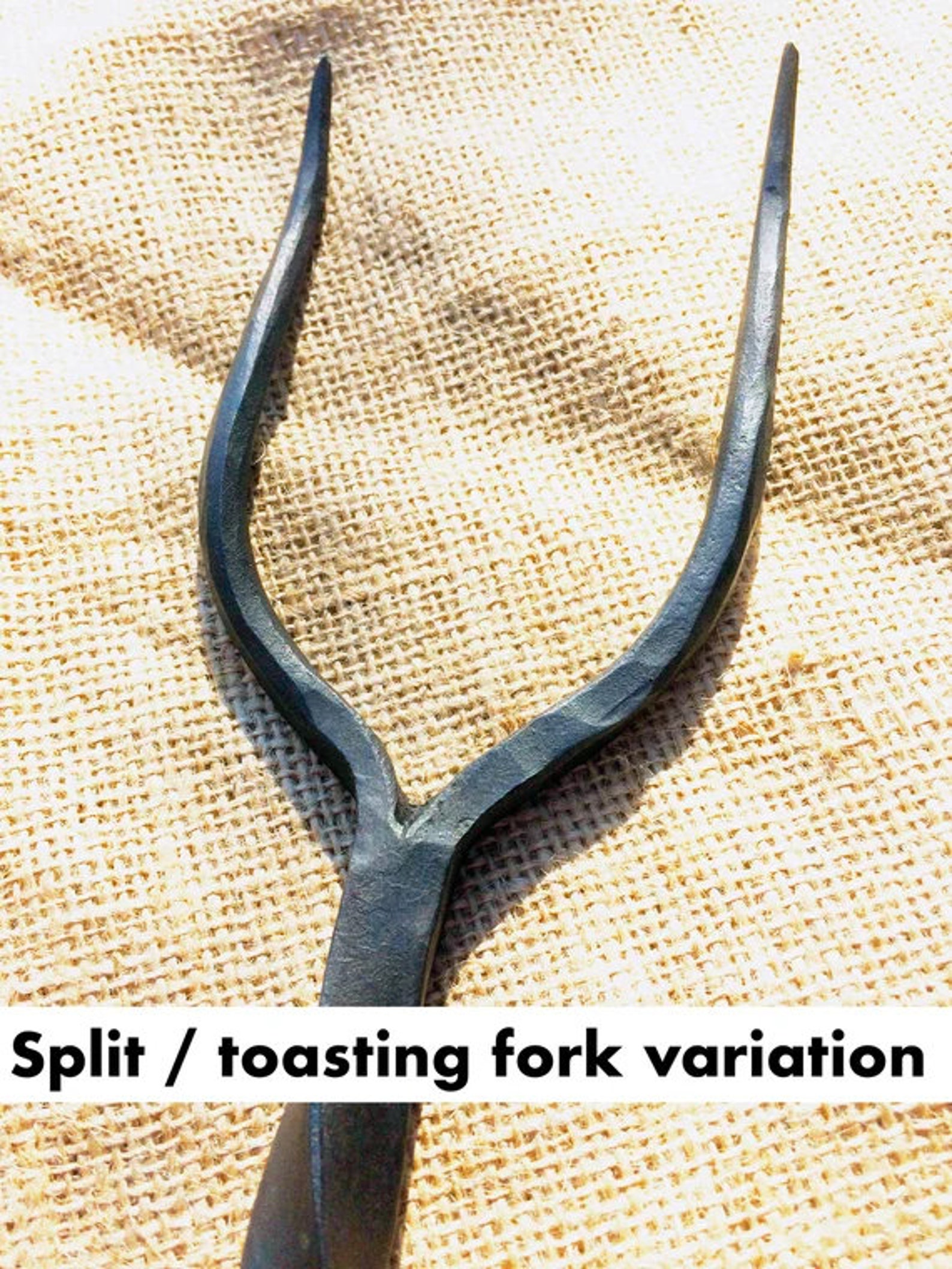 Stag Fire Poker / Blacksmith Fire Pit Tool / Hand Forged - Etsy