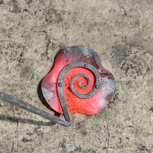 Spiral Fire Tool / Companion Set Stand (fire Tools Not Included) - Etsy