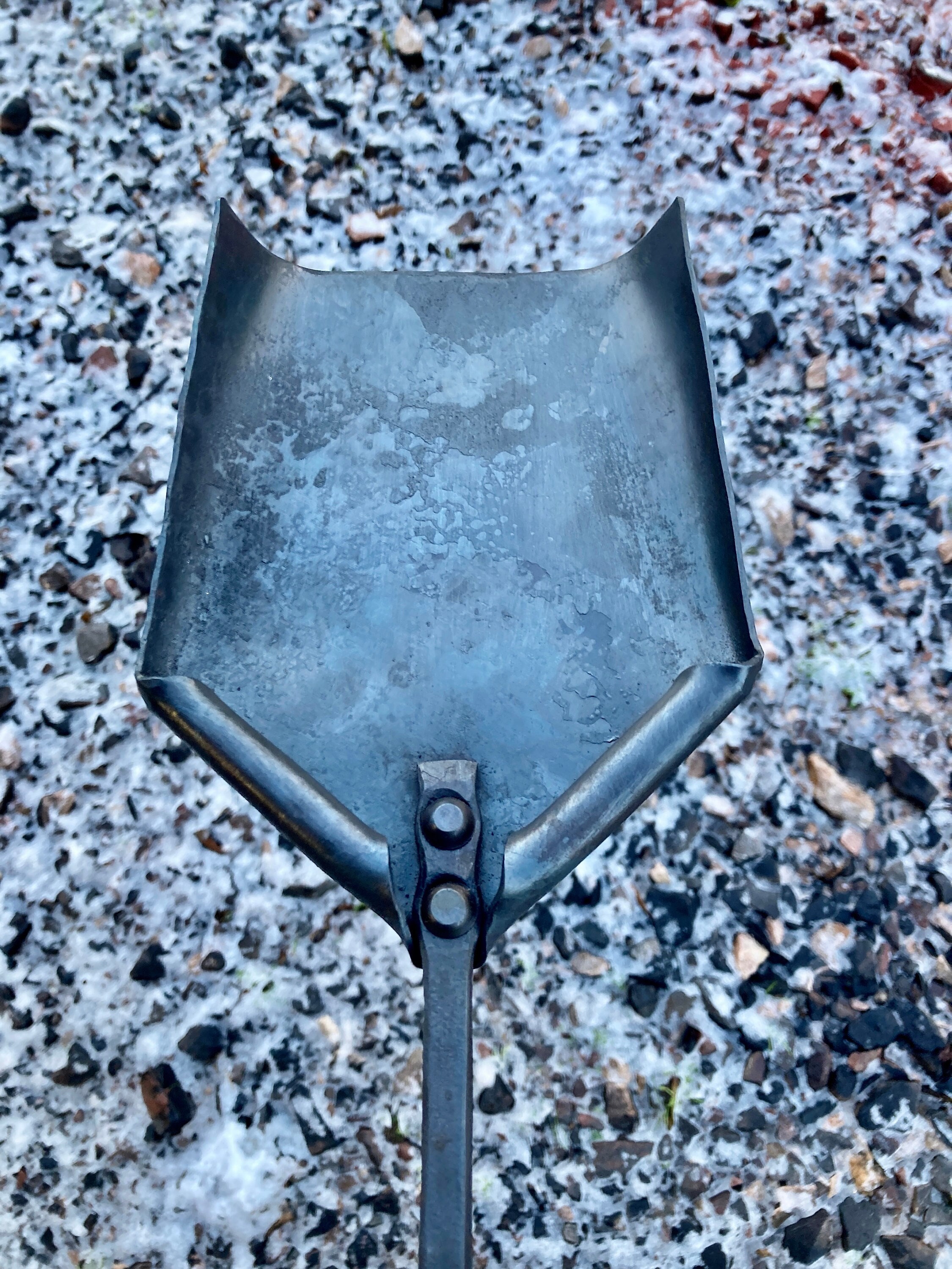Hand Forged Fireplace Shovel / Fire Tool / Companion Set - Etsy UK
