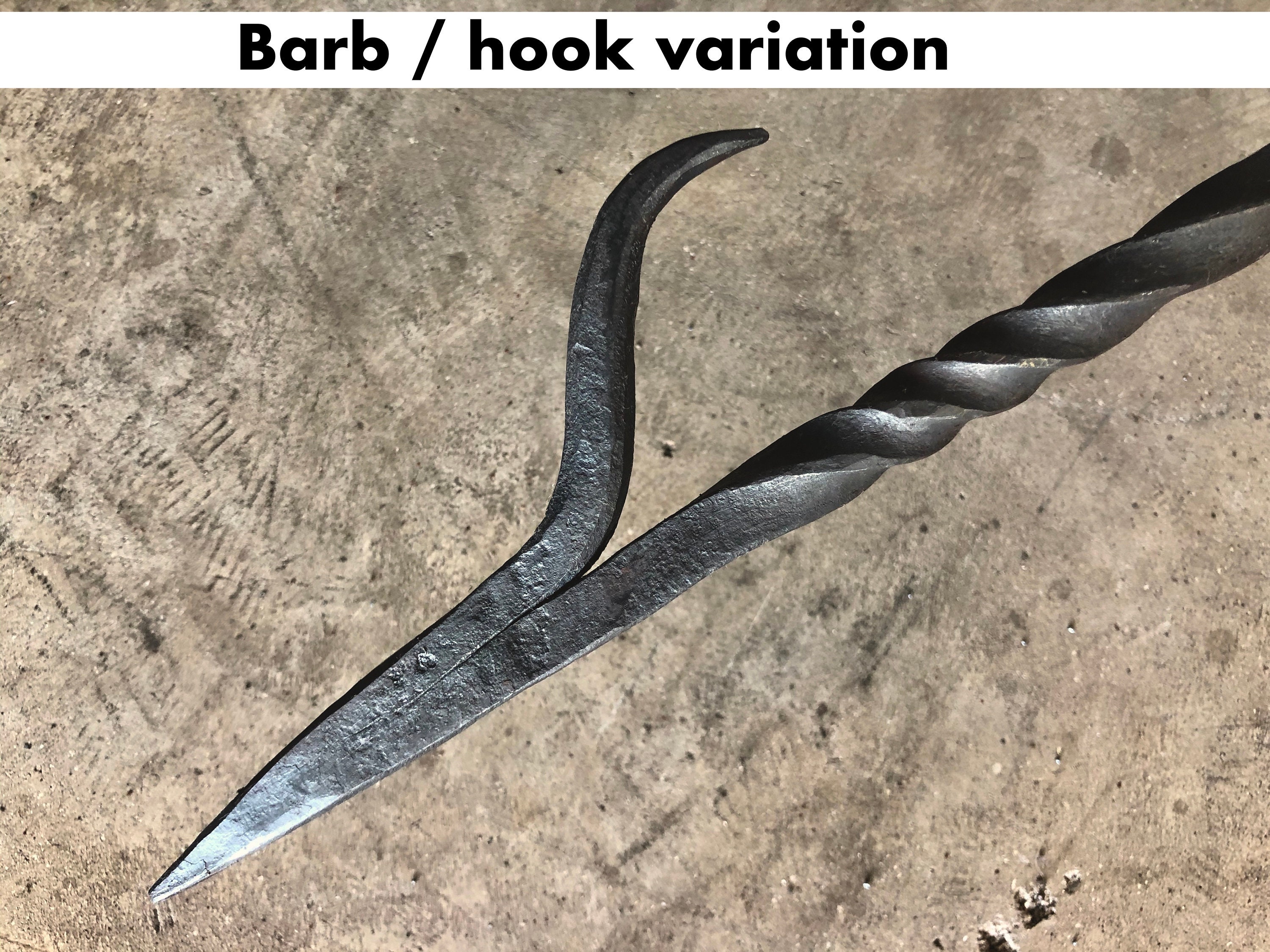 Bull's Head Fire Poker / Blacksmith Fire Pit Tool / Hand Forged - Etsy UK