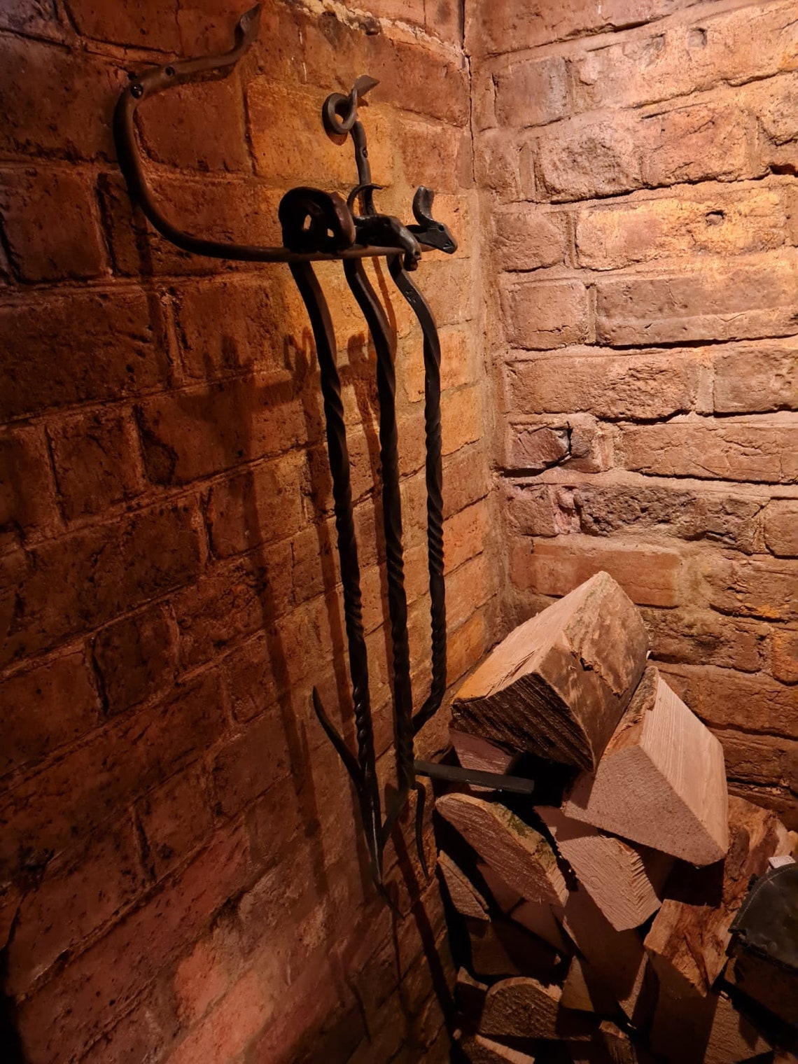 Fire Tool Set / Poker Set / Blacksmith Companion Set - Etsy