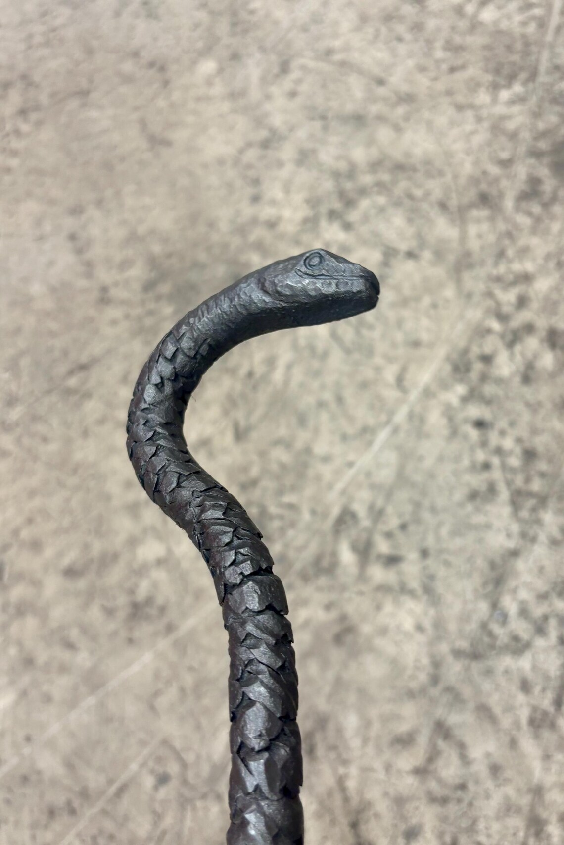 Hand Forged Snake Fire Poker - Etsy