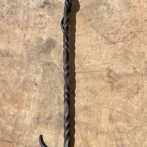 Dragon Fire Poker / Hand Forged / Blacksmith Fire Pit Tool - Etsy