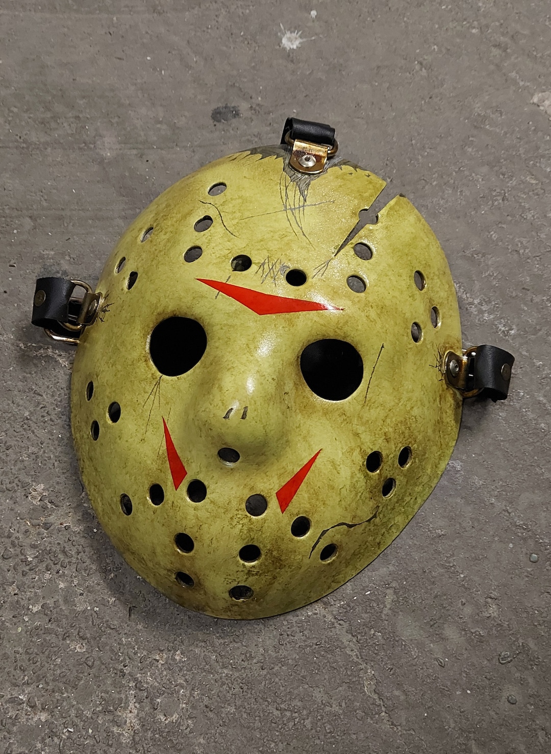 VIII Collectors Edition Lightly Weathered Hockey Mask - Halloween ...