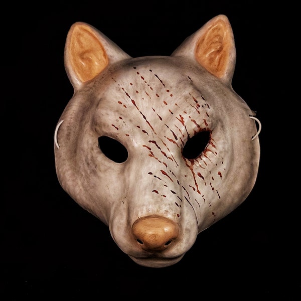 Wolf Mask - Etsy