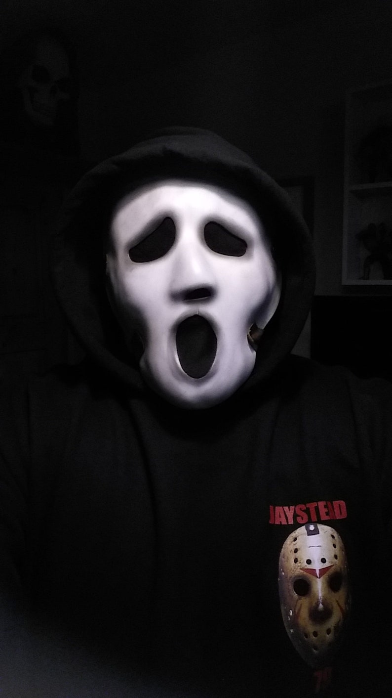 Brandon james scream style slasher mask prop replicaghostface | Etsy