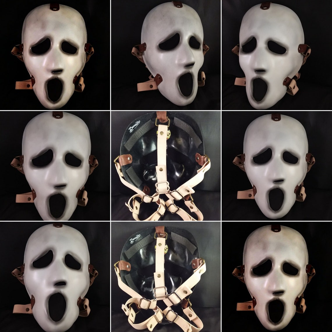 Ghost Slasher Mask Prop Replica Horror Mask Horror Prop - Etsy