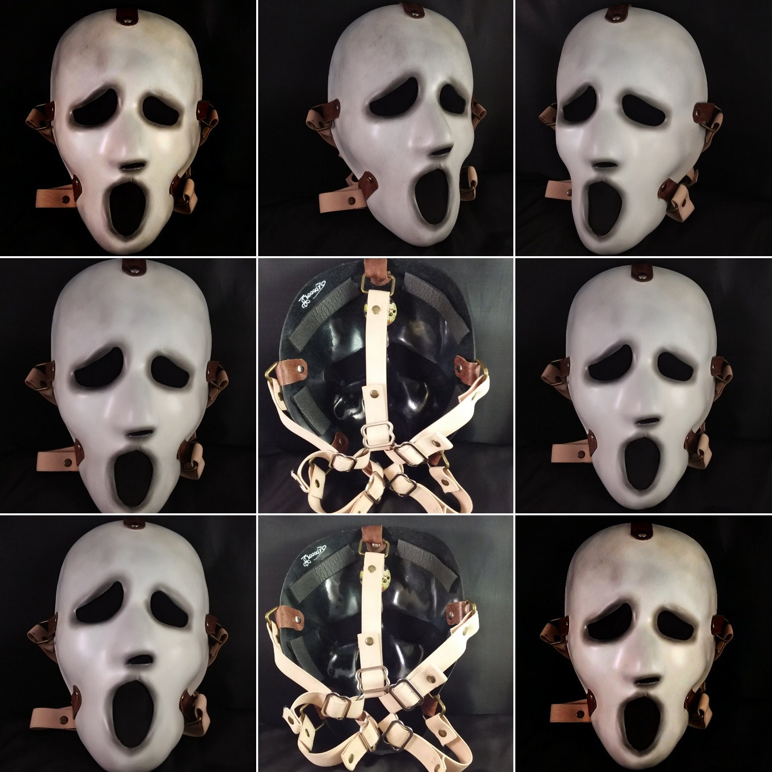 Ghost Slasher Mask Prop Replica Horror Mask Horror Prop - Etsy UK