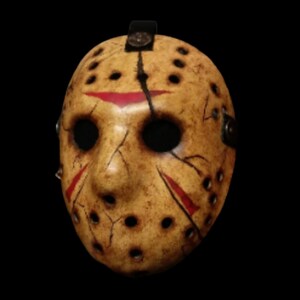 MKX "bloodied" Hockey Mask - Custom Prop - Halloween Horror Mask ...