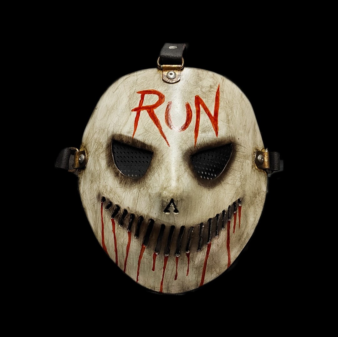 RUN Mask Custom Collectors Edition Horror Cosplay Mask Hockey Mask ...