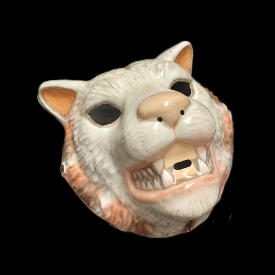 Tiger Hit Man Mask Killer Prop Replica Mask Halloween Mask | Etsy