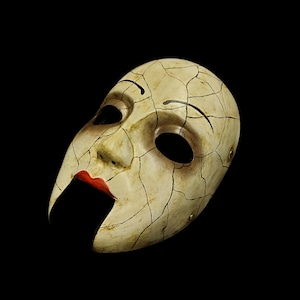 Shattered Doll Mask - Polystone Resin Blank - Handmade Halloween ...