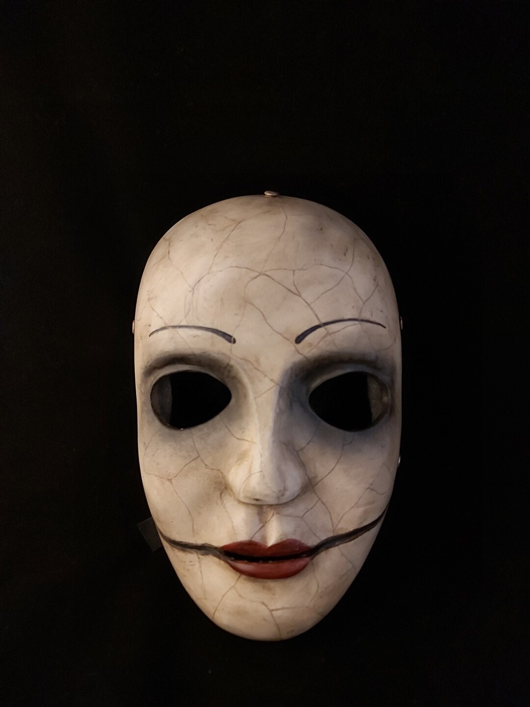 Shattered Doll Mask - Handmade - Polystone Resin Blank - Halloween ...