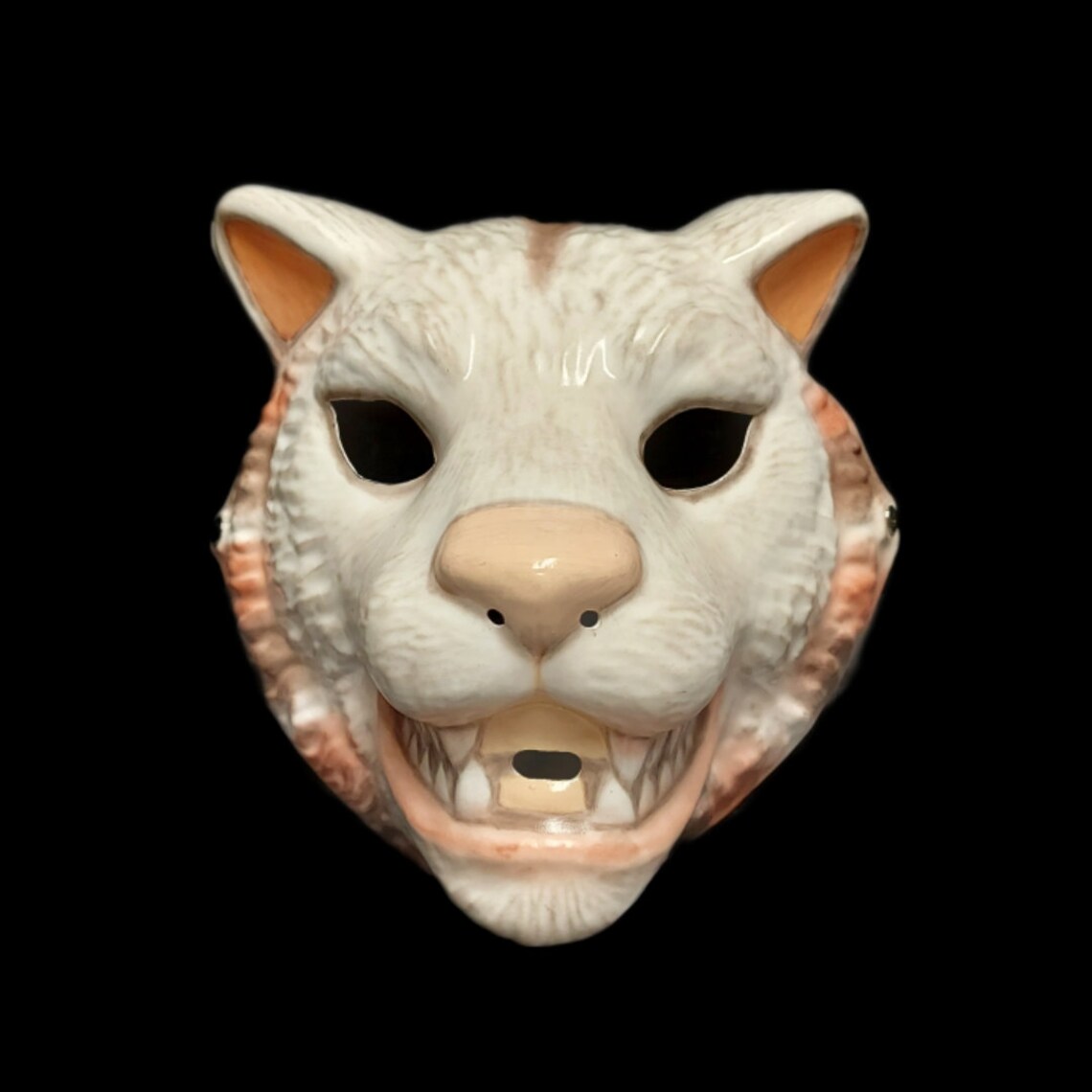 Tiger Hit Man Mask Killer Prop Replica Mask Halloween Mask | Etsy