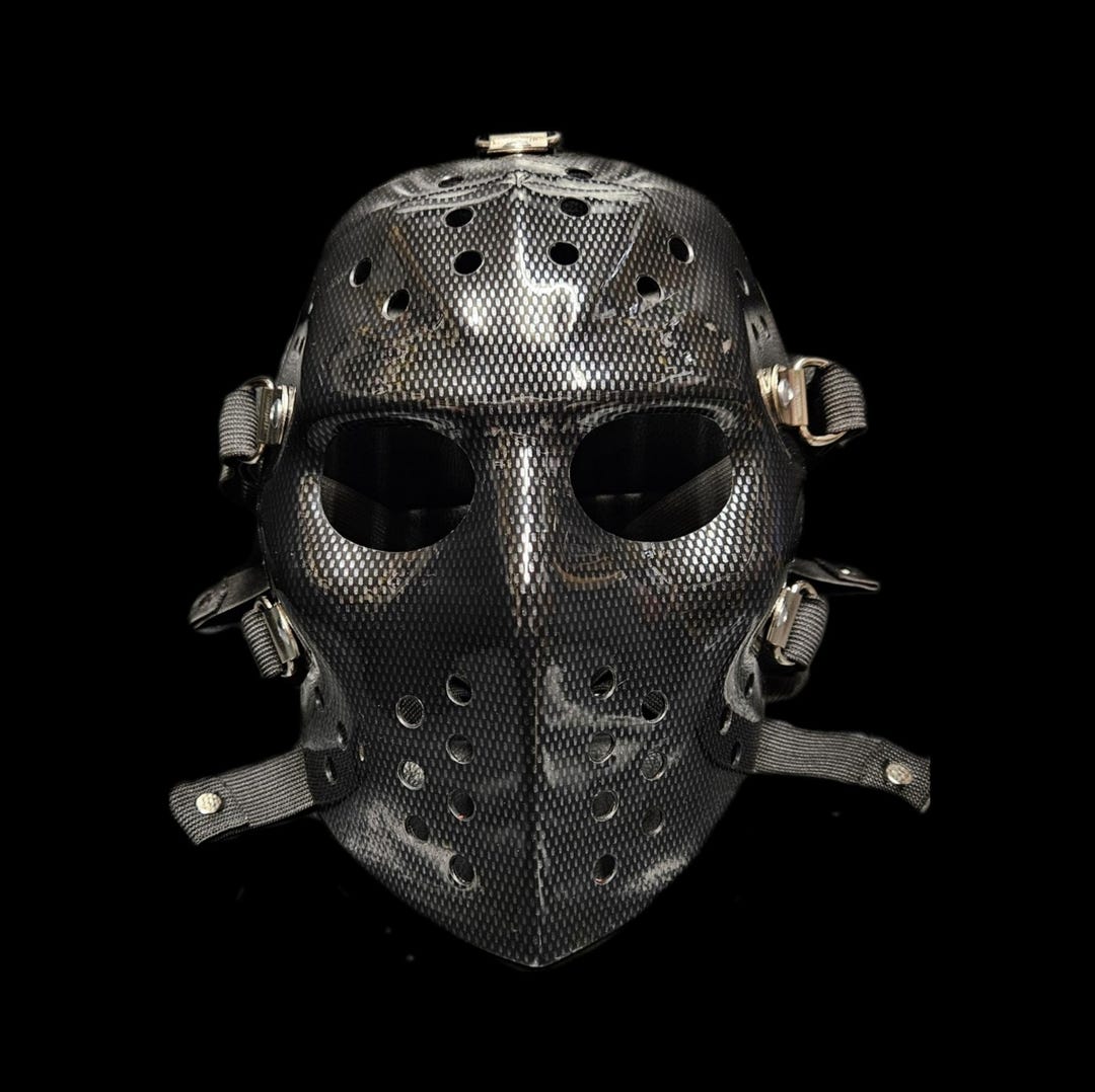 Carbon Fibre Print Classic 90 - Hockey Mask - PETG -horror Mask ...