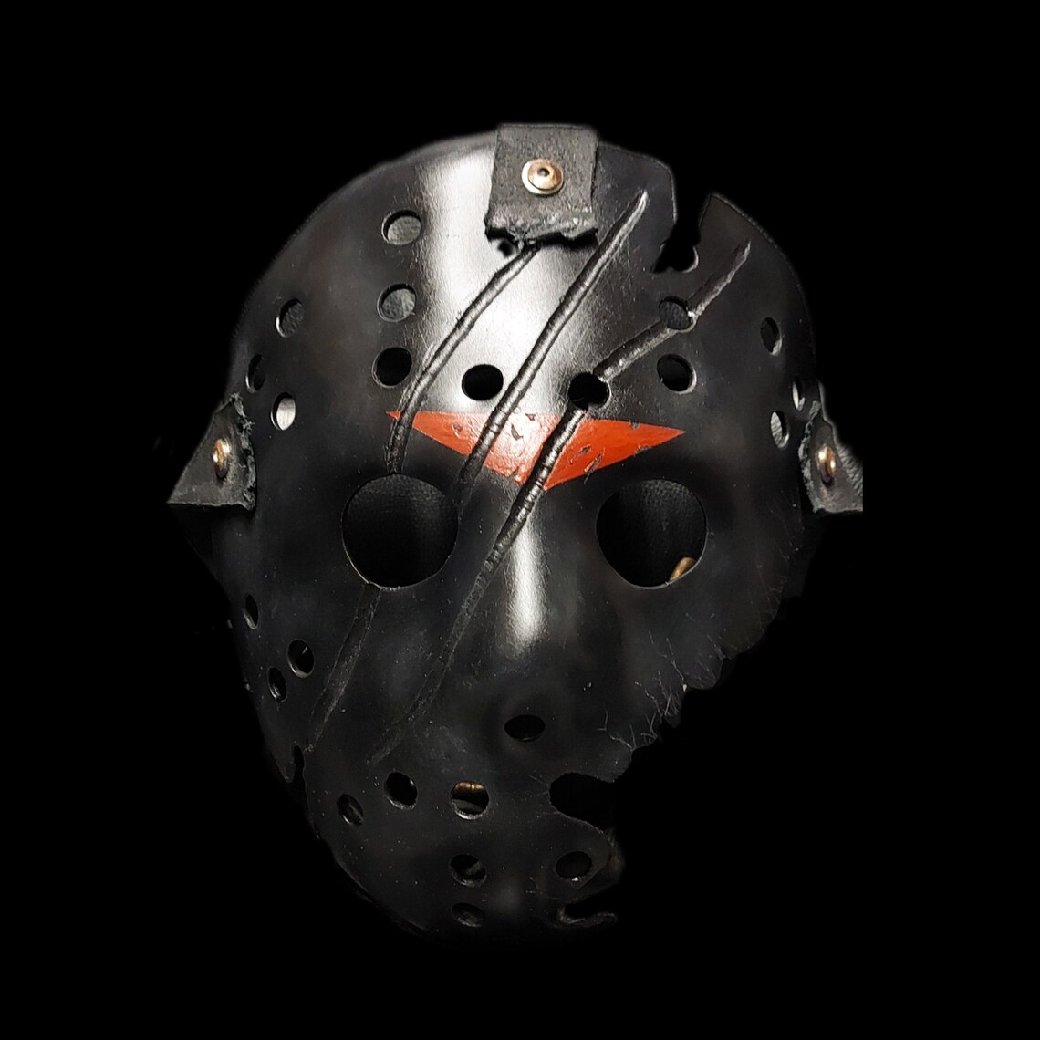 Back From Hell Hockey Mask Prop Replica - Horror Mask - Halloween Prop ...