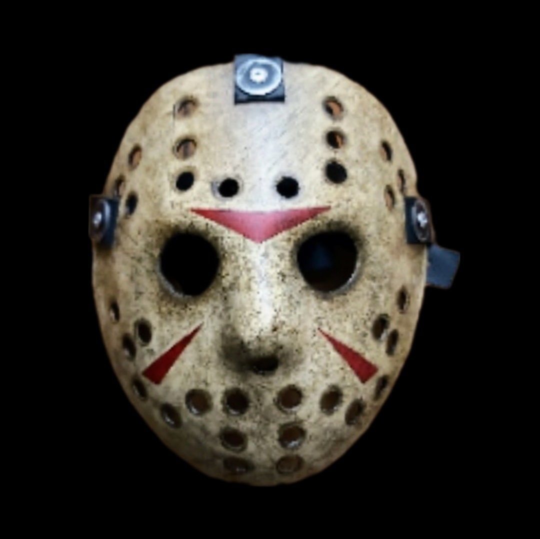 VS Hockey Mask Custom Horror Mask - Horror Memorabilia - Halloween ...