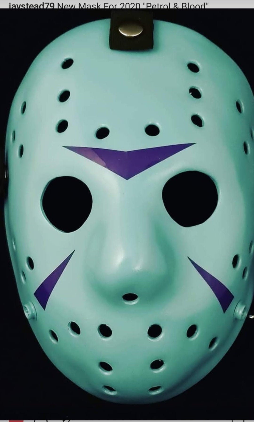 8-BIT Neon Blue style prop replica hockey | Etsy