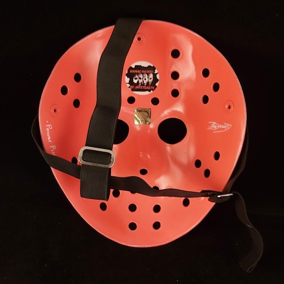 Jason maskjason voorhees femme fatale pink neon wash part III | Etsy