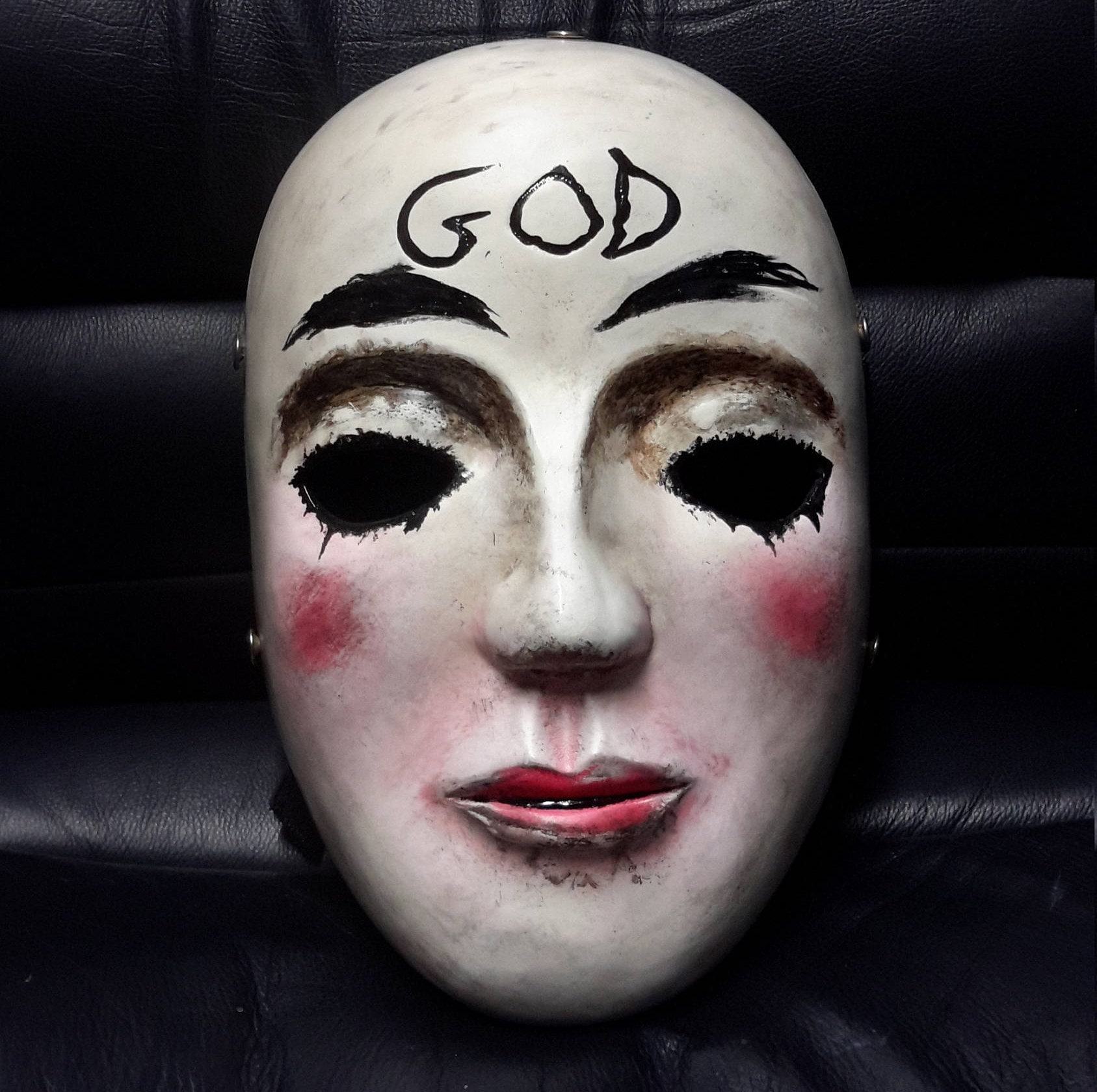 God Mask Horror Mask Halloween Mask Resin Cosplay Custom - Etsy