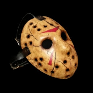 MKX "bloodied" Hockey Mask - Custom Prop - Halloween Horror Mask ...