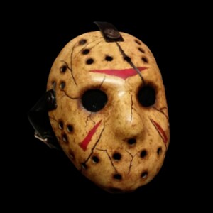 MKX "bloodied" Hockey Mask - Custom Prop - Halloween Horror Mask ...