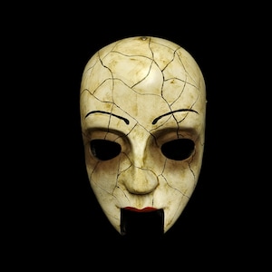 Shattered Doll Mask - Polystone Resin Blank - Handmade Halloween ...