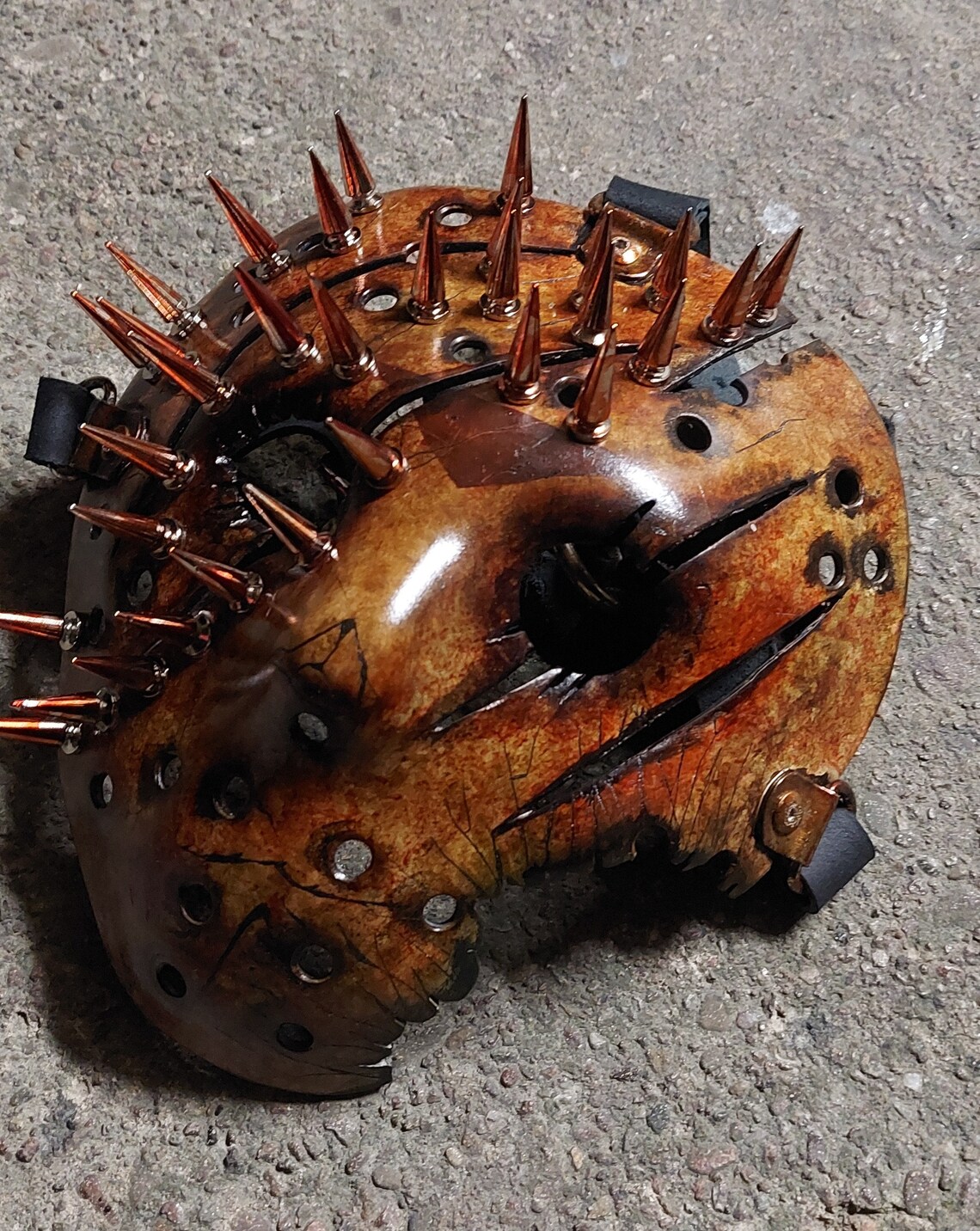 VII "spike" Custom Made Horror Mask - Halloween Mask - Cosplay Mask (V1 ...