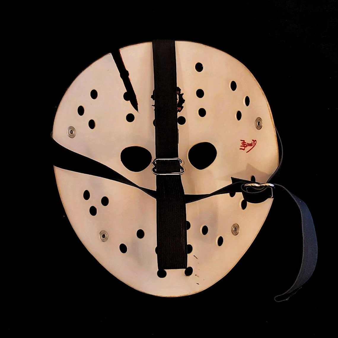 IV shower Slasher Prop Replica Hockey Mask - Etsy UK