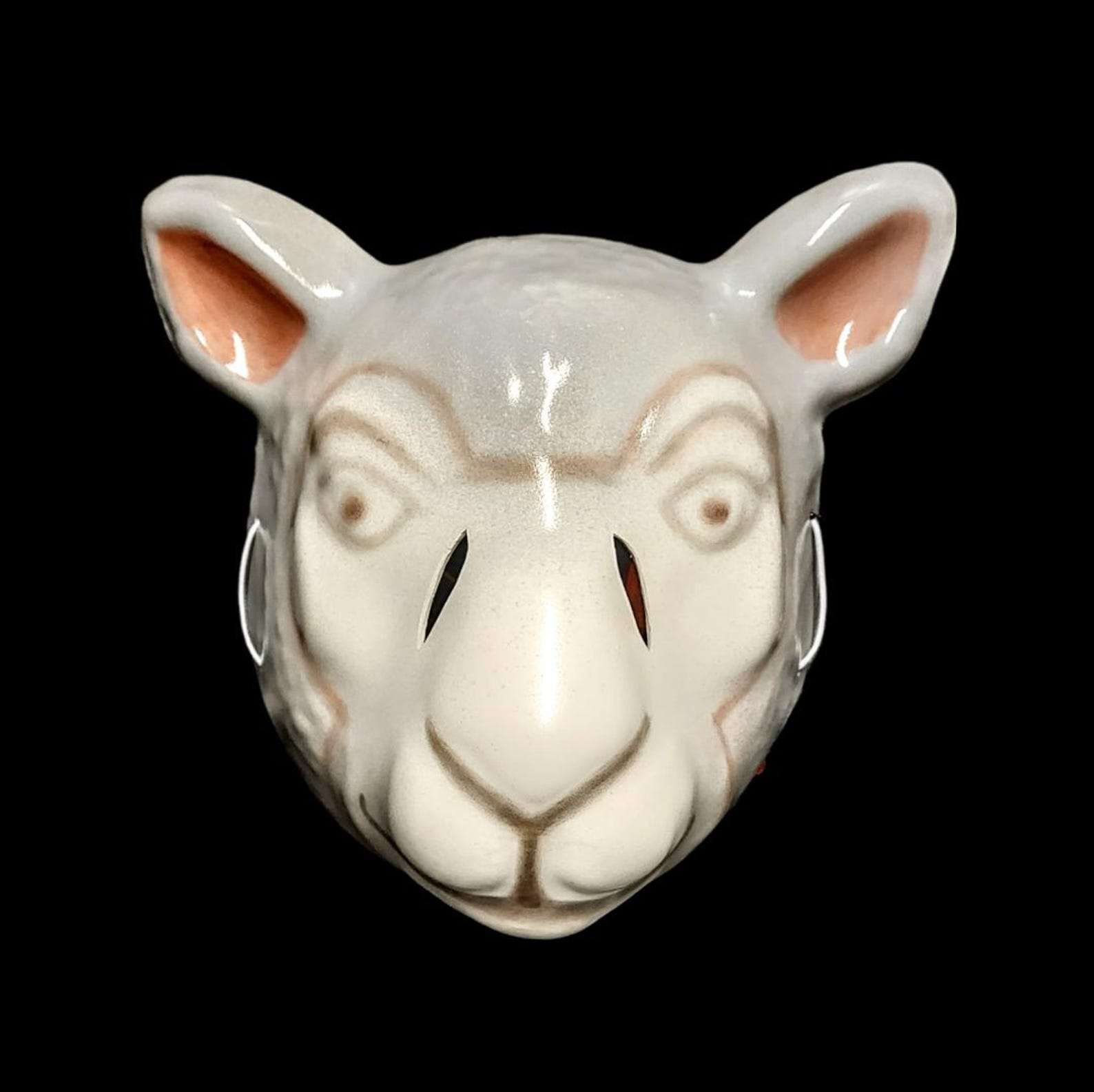 Hit Man Lamb Mask - Animal Mask - Horror Mask - Halloween Mask - Horror ...