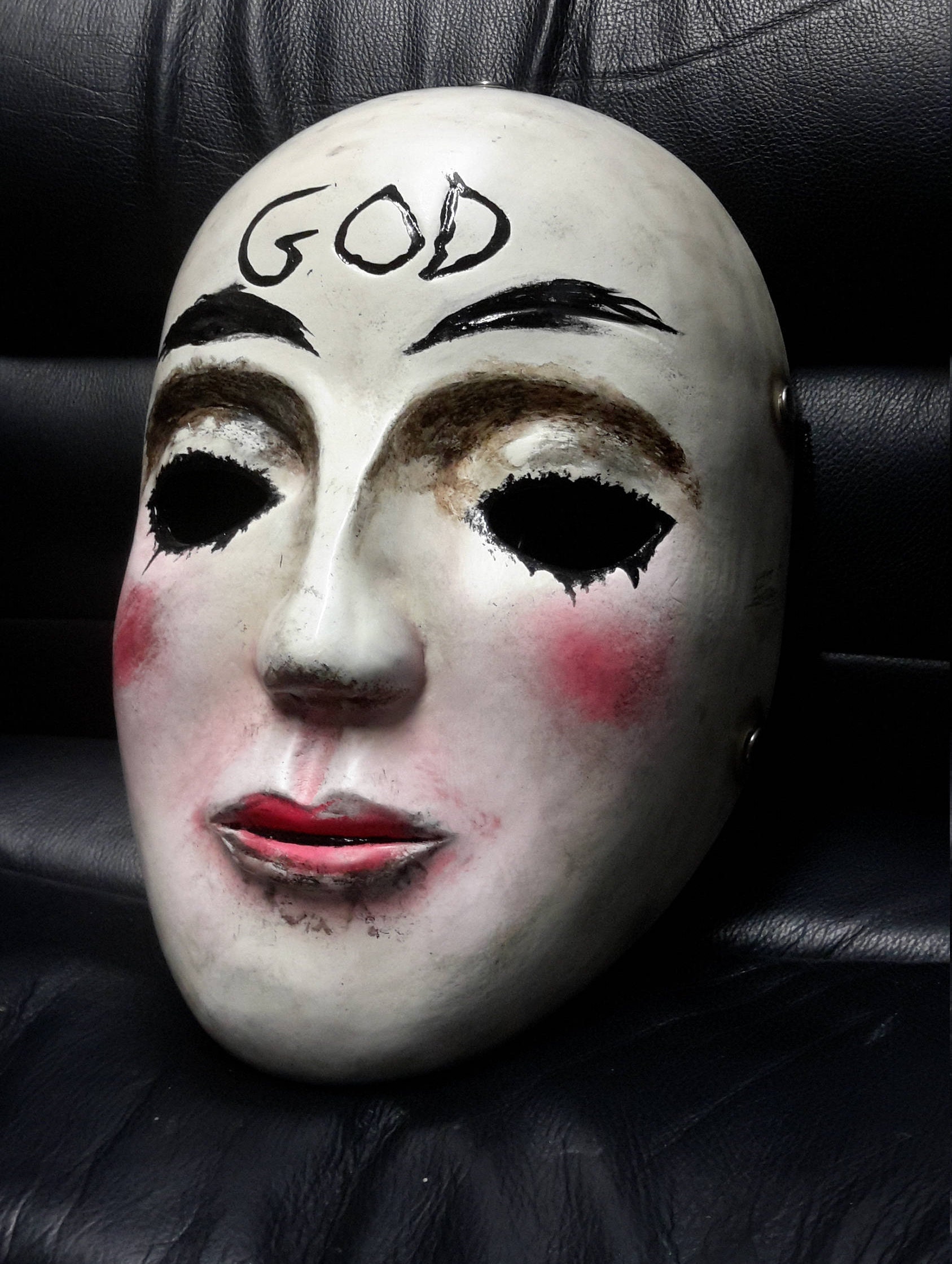 God Mask Horror Mask Halloween Mask Resin Cosplay Custom - Etsy