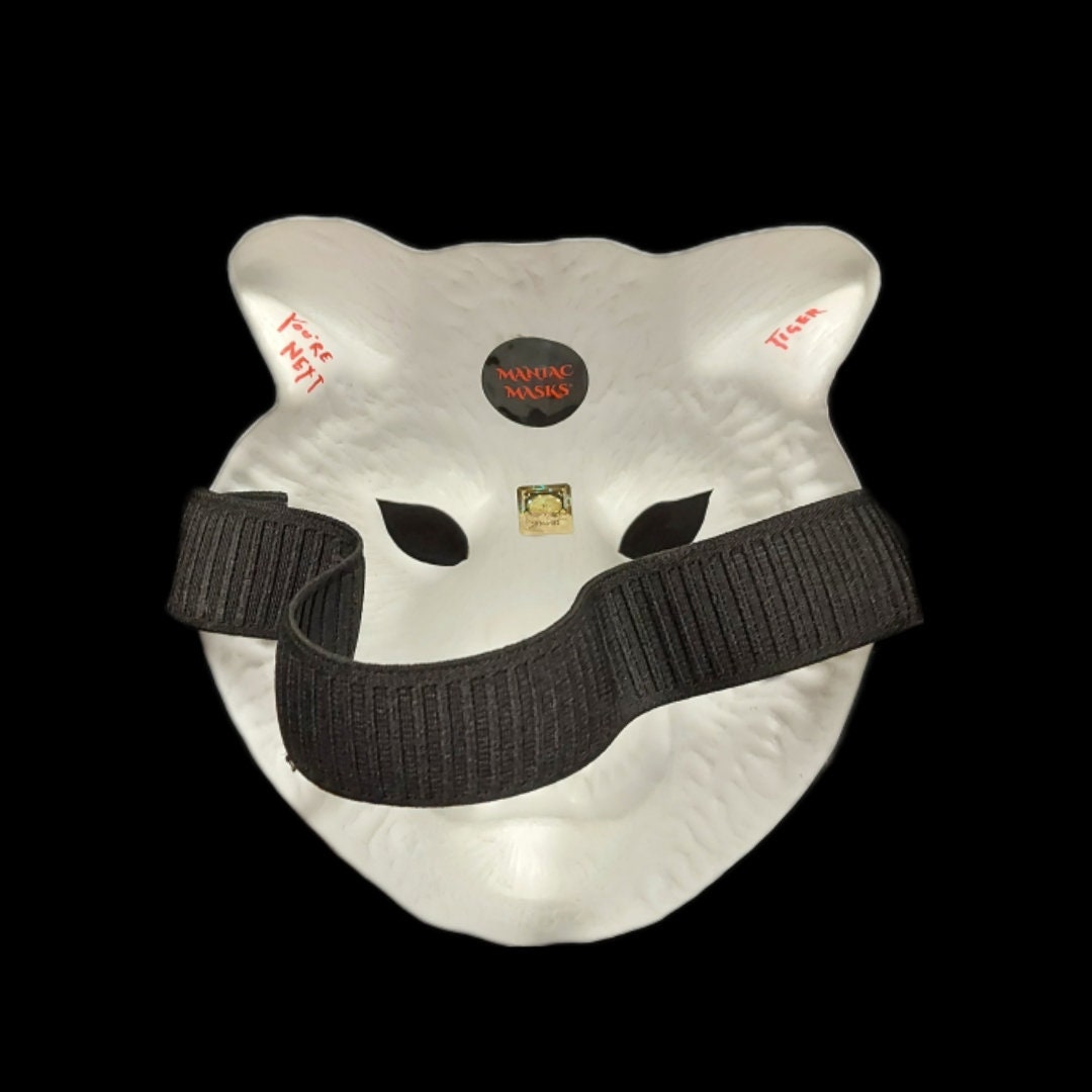 Tiger Hit Man Mask Killer Prop Replica Mask Halloween Mask | Etsy