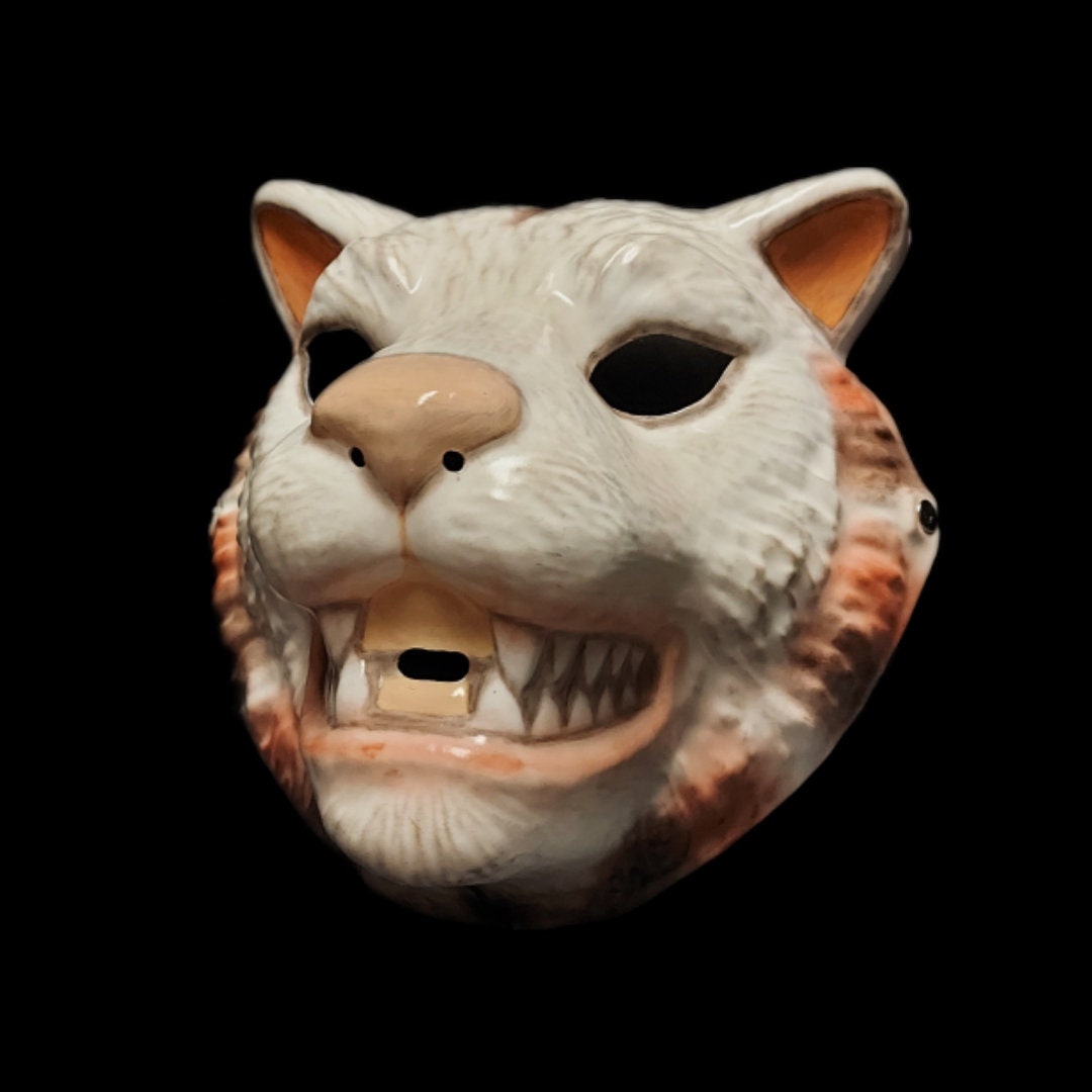 Tiger Hit Man Mask Killer Prop Replica Mask - Halloween Mask - Horror ...