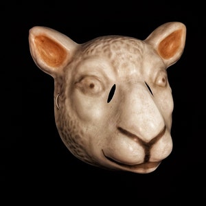Hit Man Lamb Mask Animal Mask Horror Mask Halloween Mask Horror ...