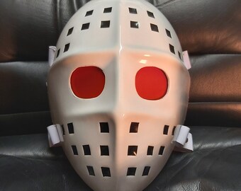 White Horror Mask - Etsy