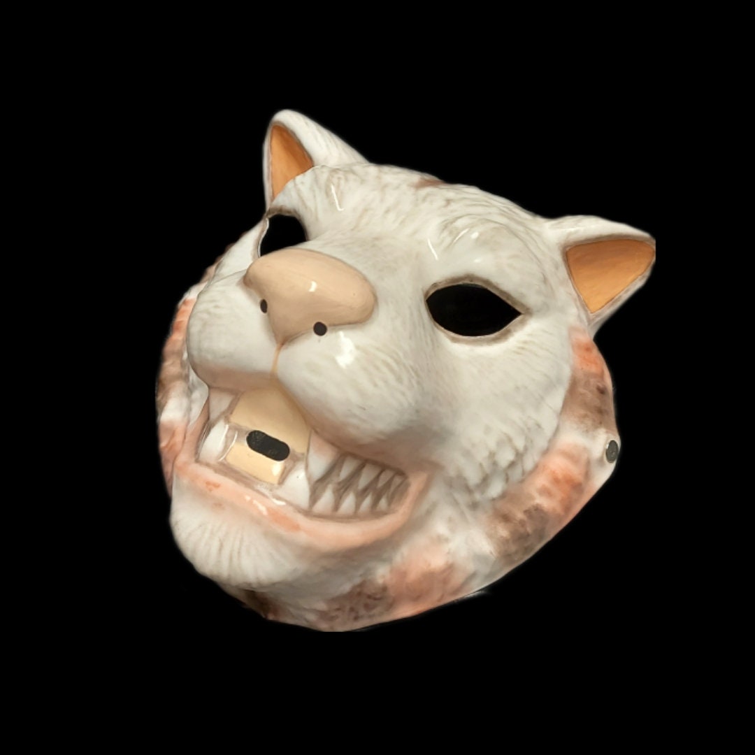 Tiger Hit Man Mask Killer Prop Replica Mask - Halloween Mask - Horror ...