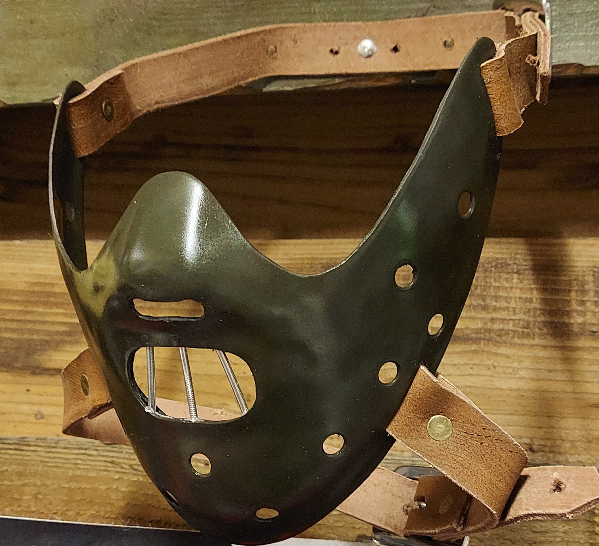 Cannibal mask green variant anti-bite restraint prop replica | Etsy
