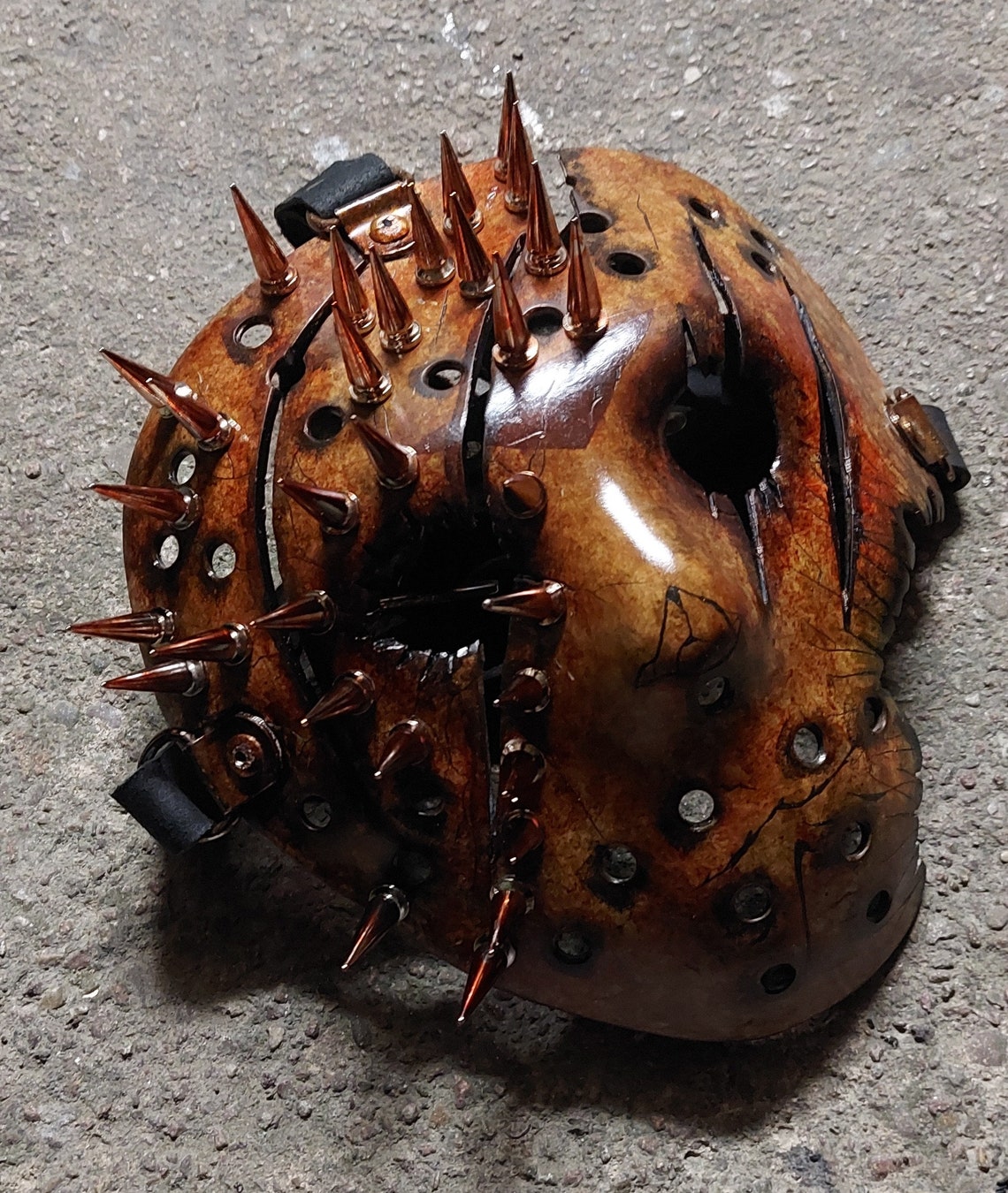 VII "spike" Custom Made Horror Mask - Halloween Mask - Cosplay Mask (V1 ...