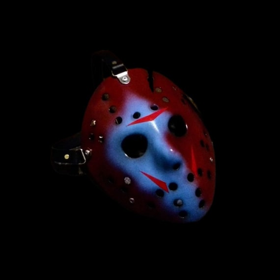 VIII Variant Hockey Mask Prop Replica horror Mask Halloween - Etsy