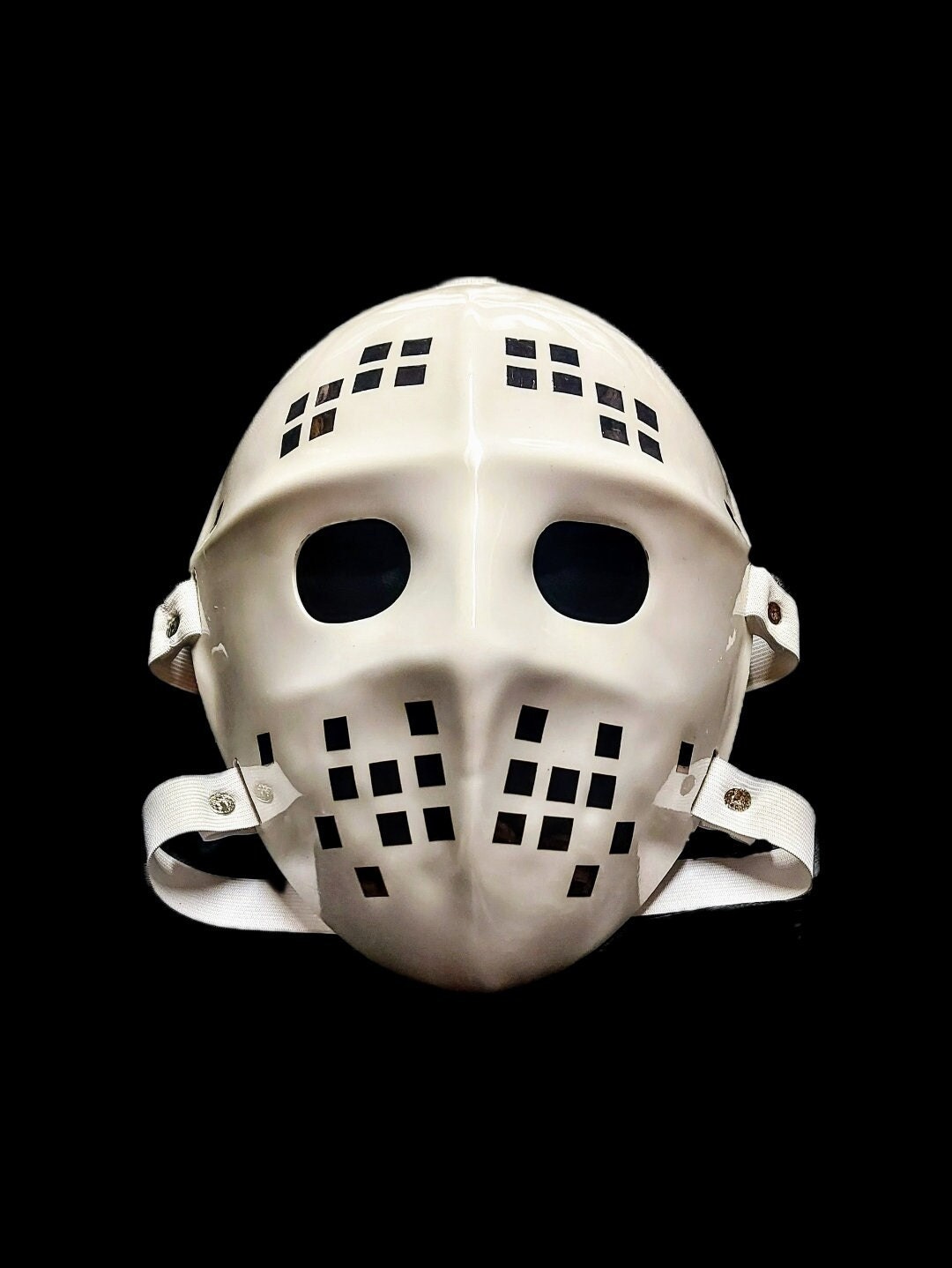 V Hockey Mask Custom Prop Replica No Lense Version Horror Mask Cosplay ...
