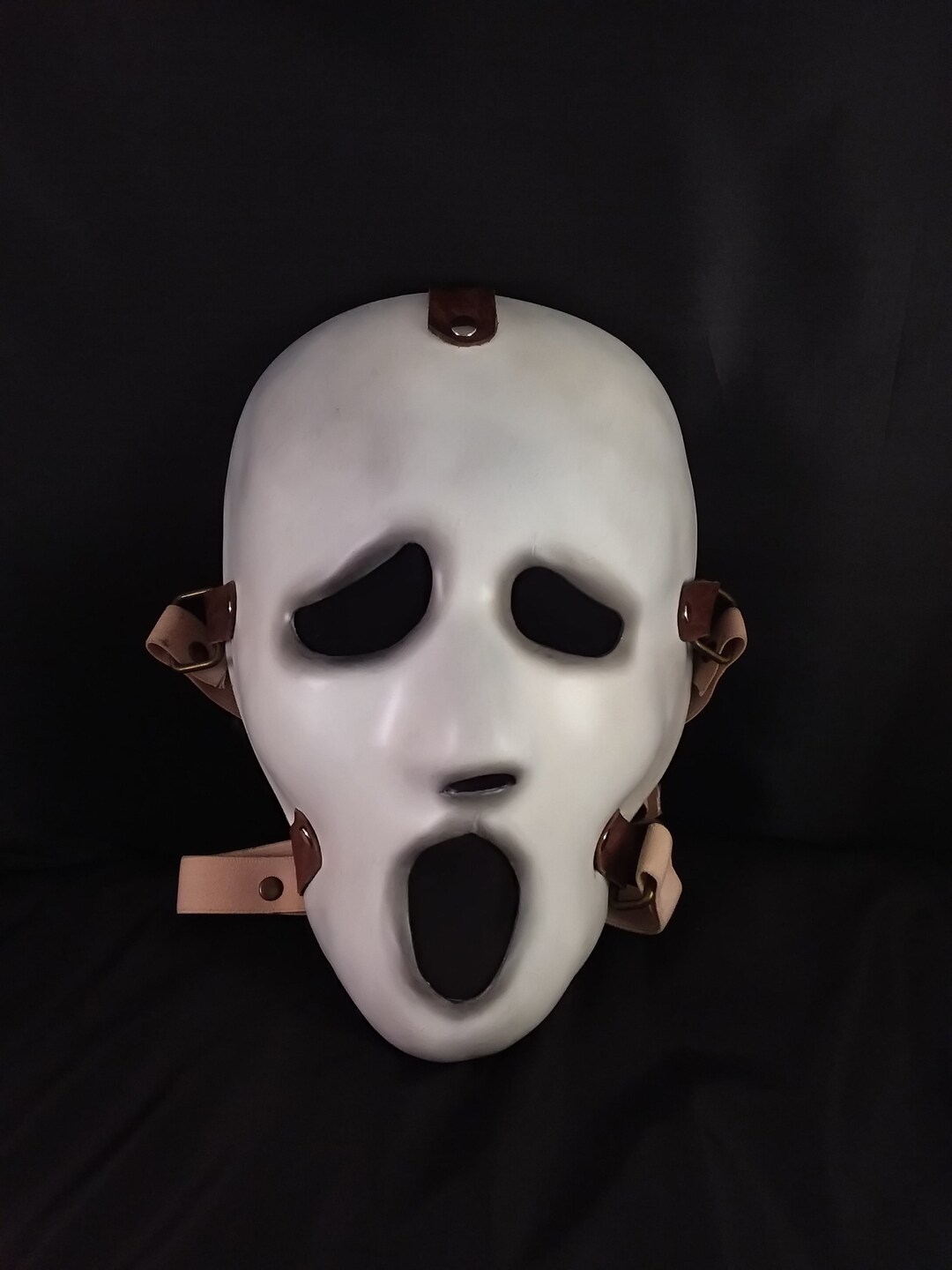 Ghost Slasher Mask Prop Replica Horror Mask Horror Prop - Etsy