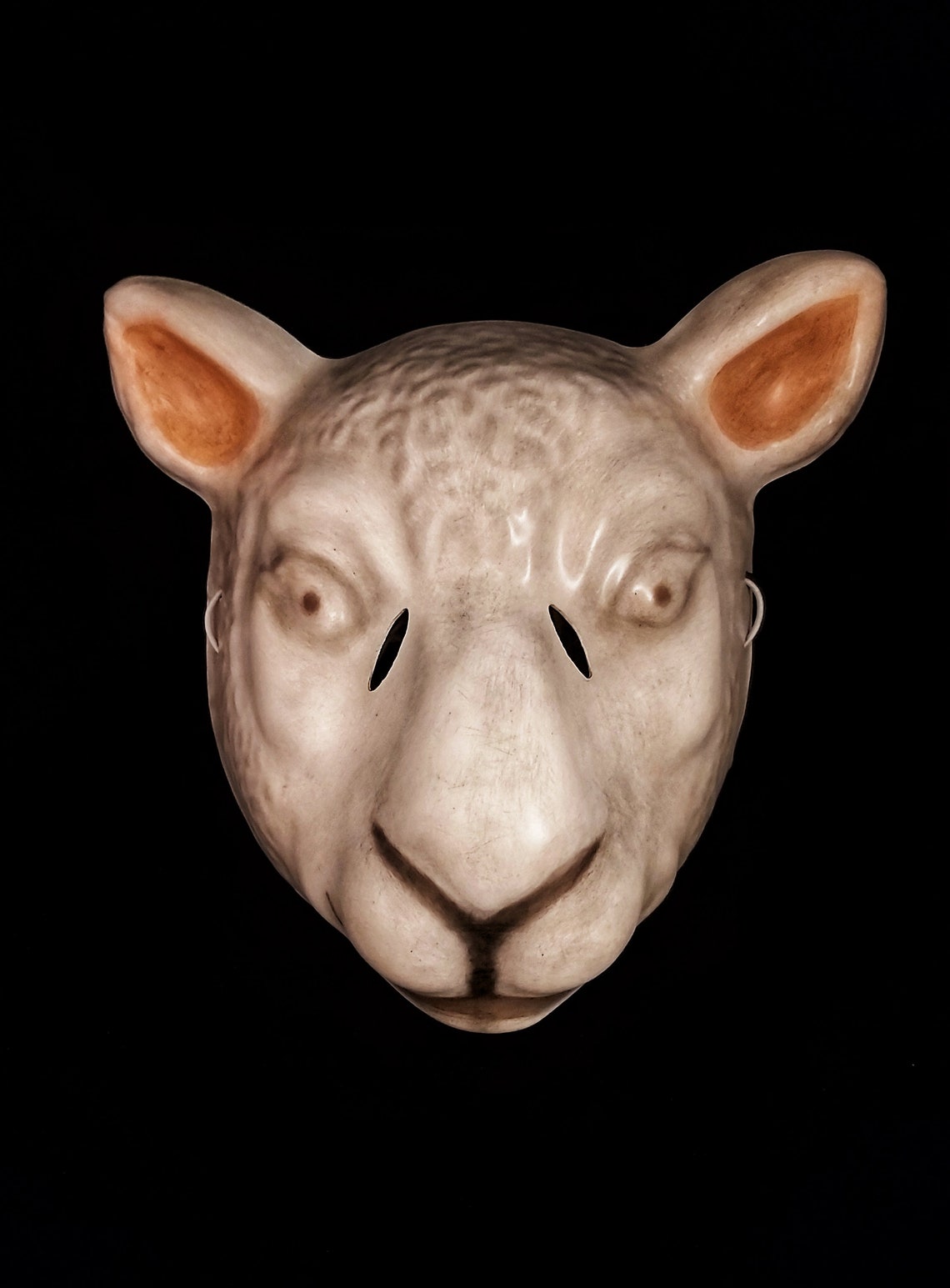 Hit Man Lamb Mask Animal Mask Horror Mask Halloween Mask | Etsy