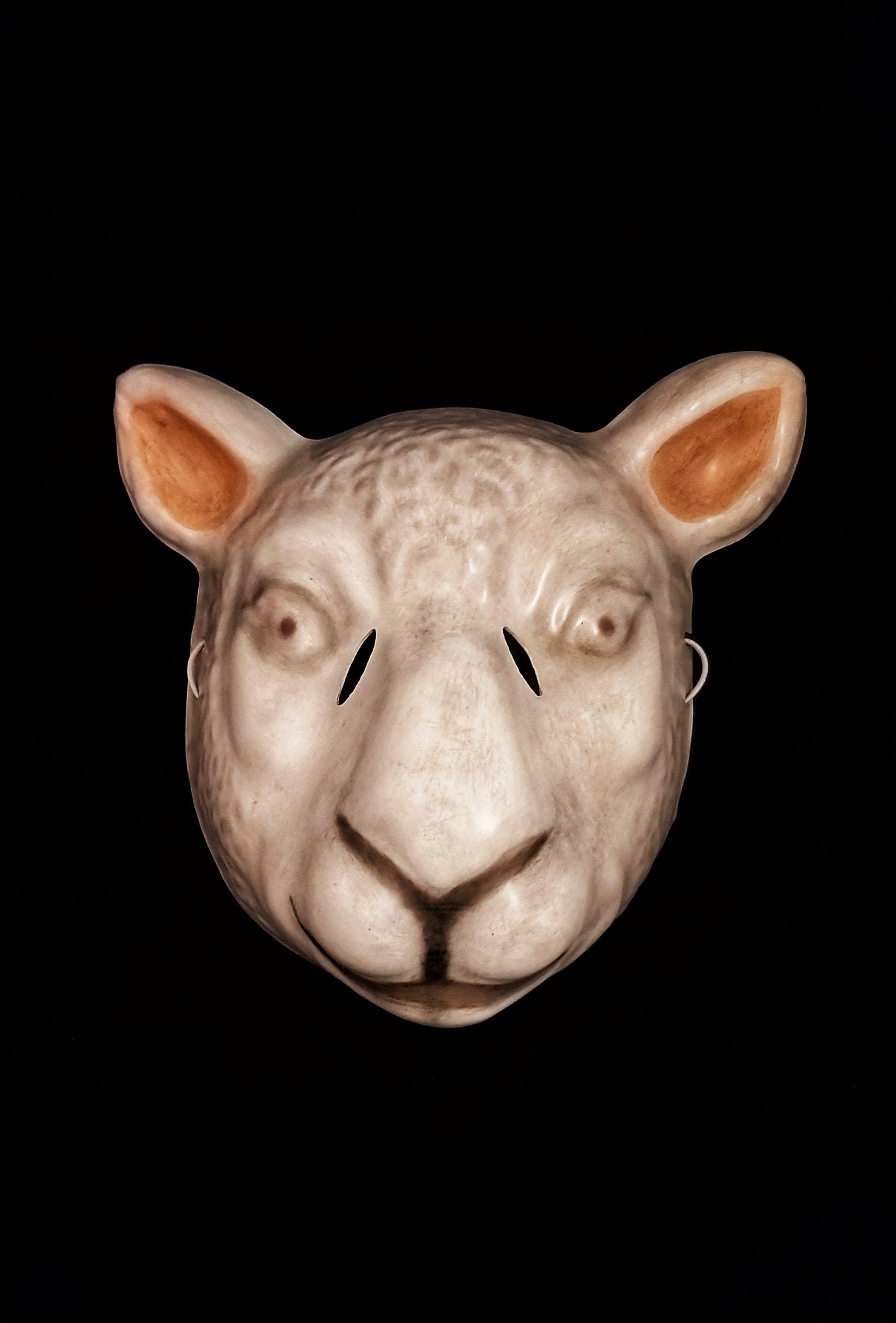 Hit Man Lamb Mask Animal Mask Horror Mask Halloween Mask | Etsy