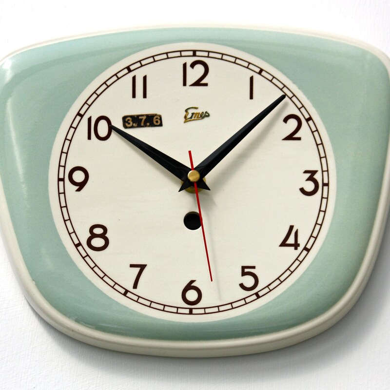Retro Wall Clock - Etsy UK