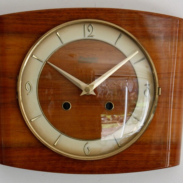 Mid Century Wall Clock - Etsy UK