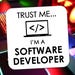 Software Developer Funny Drinks Coaster. IT Professional Christmas or ...