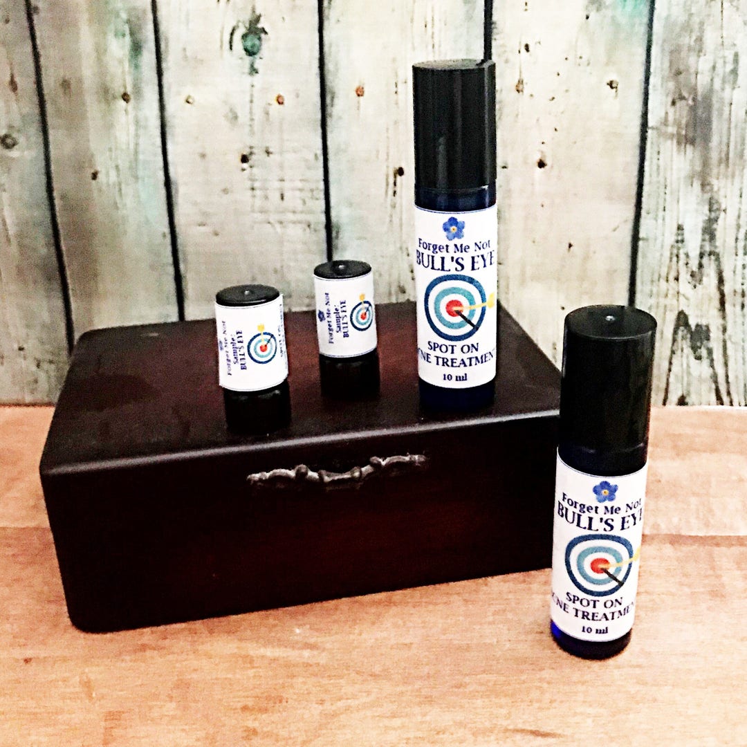 100% Natural Acne/blemish Spot Treatment. Bull's Eye Spot on Roll On - Etsy