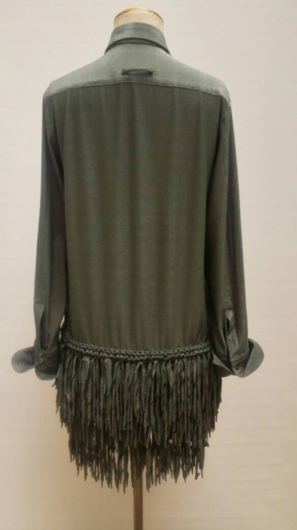 JEAN PAUL GAULTIER vintage a/w 1993 'Chic Rabbis' collection shimmering ...